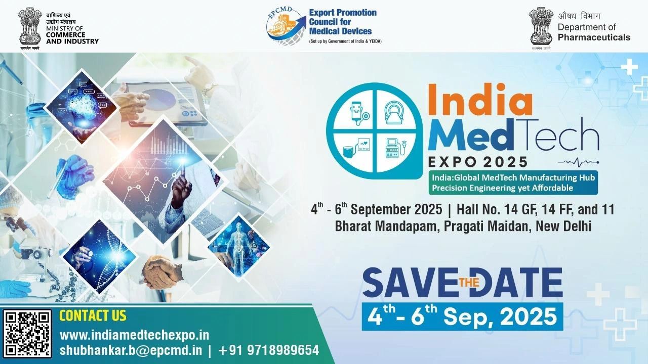 India MedTech Expo 2025 at Bharat Mandapam | Global MedTech Innovation & Collaboration